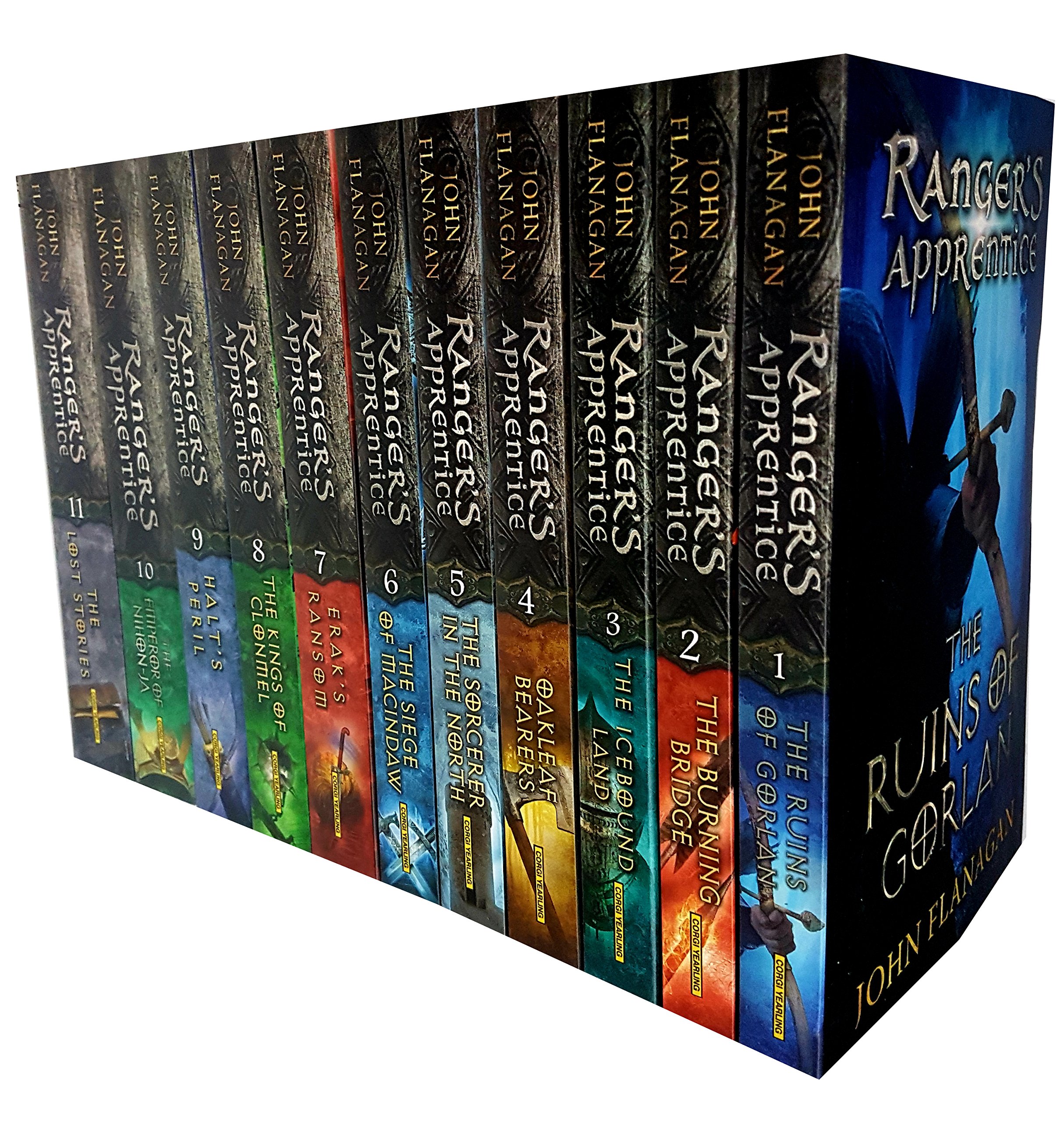 John flanagan rangers apprentice series 11 books collection set: John ...