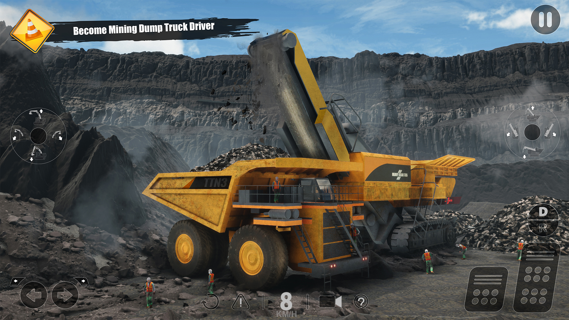 Mining Dump Truck Driving Games 2023 - Heavy Loader Truck Games 3D - App on Amazon Appstore