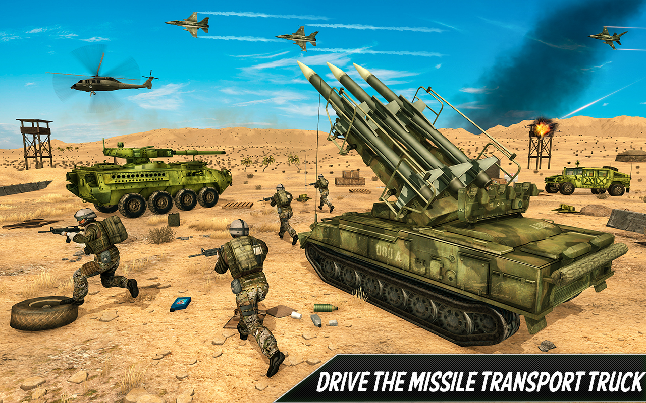 US Army Missile Attack : Army Truck Driving Games - App on Amazon Appstore
