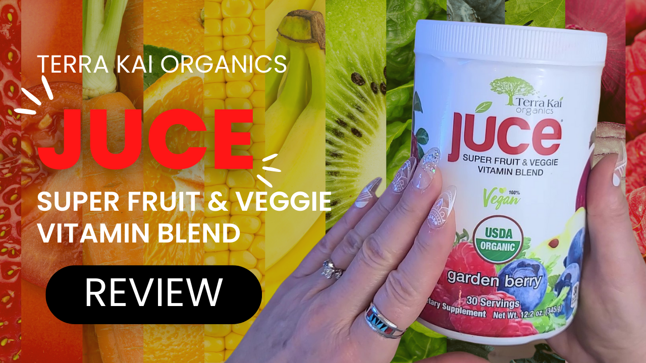 Watch Terra Kai Organics Juce Super Fruit and Veggie Blend Review on ...