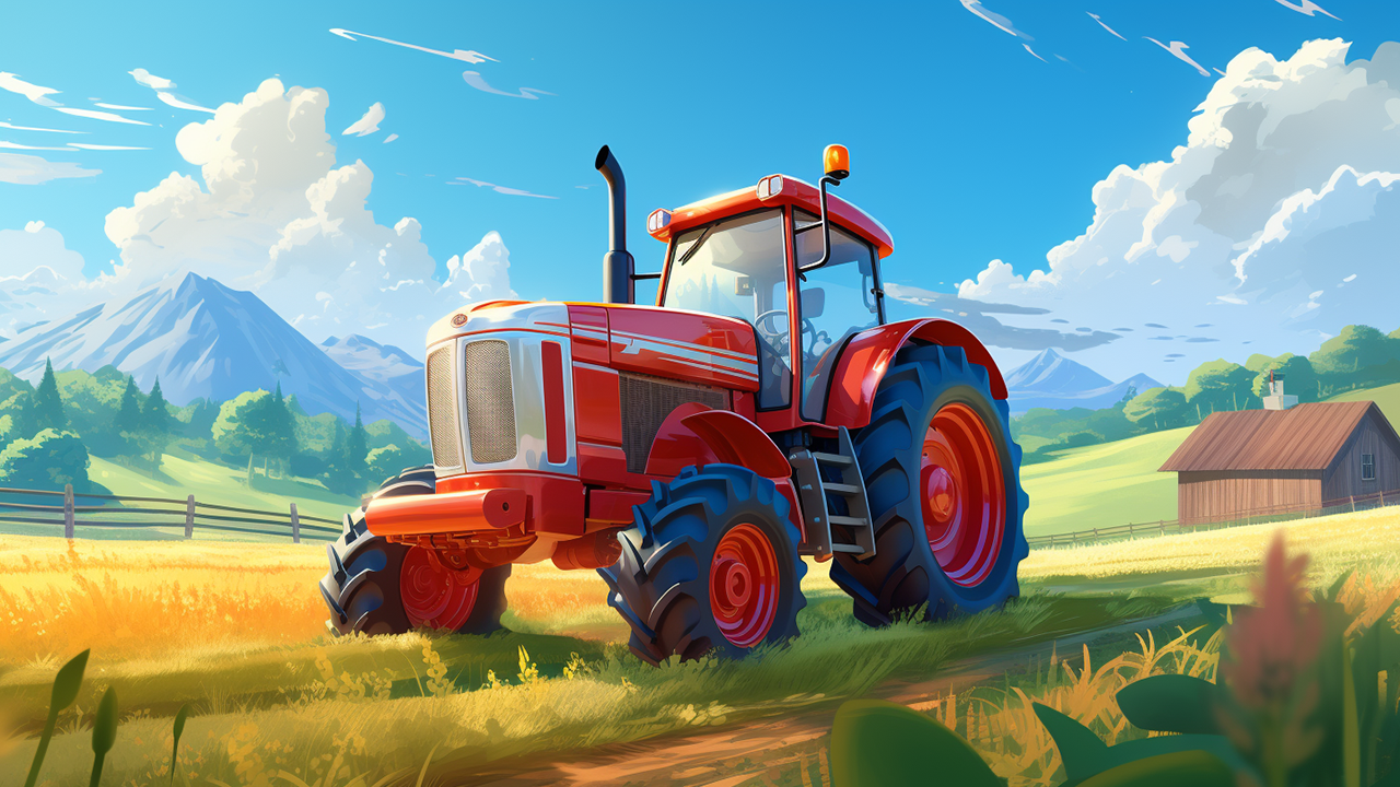 Virtual Farming Tractor Driving Games: Farm Truck Simulator Game for ...