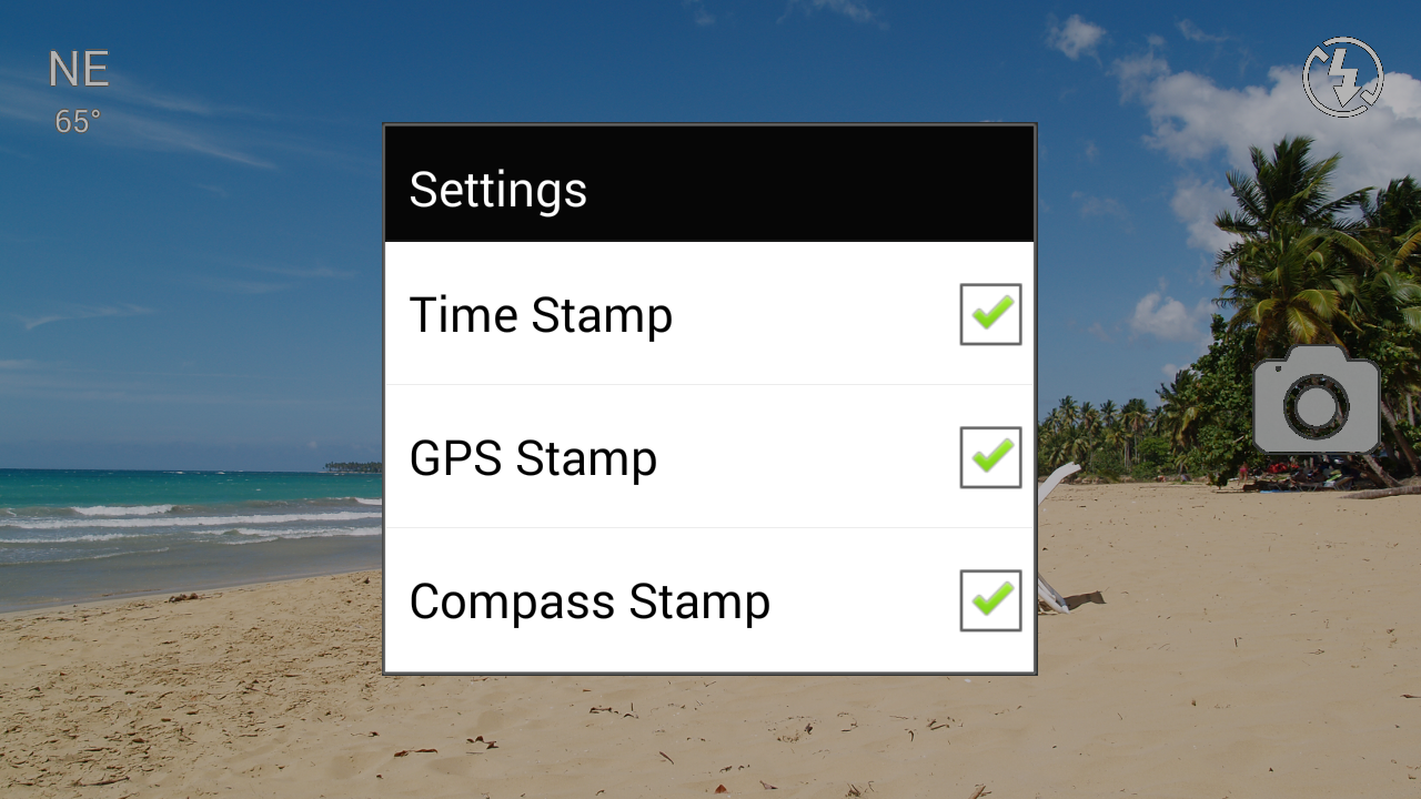Camera Timestamp - Application sur Amazon Appstore