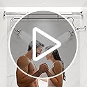 OURBAOFU Tandem Shower Heads, Double Shower Head for Couples, Dual Shower Head System for Two ...