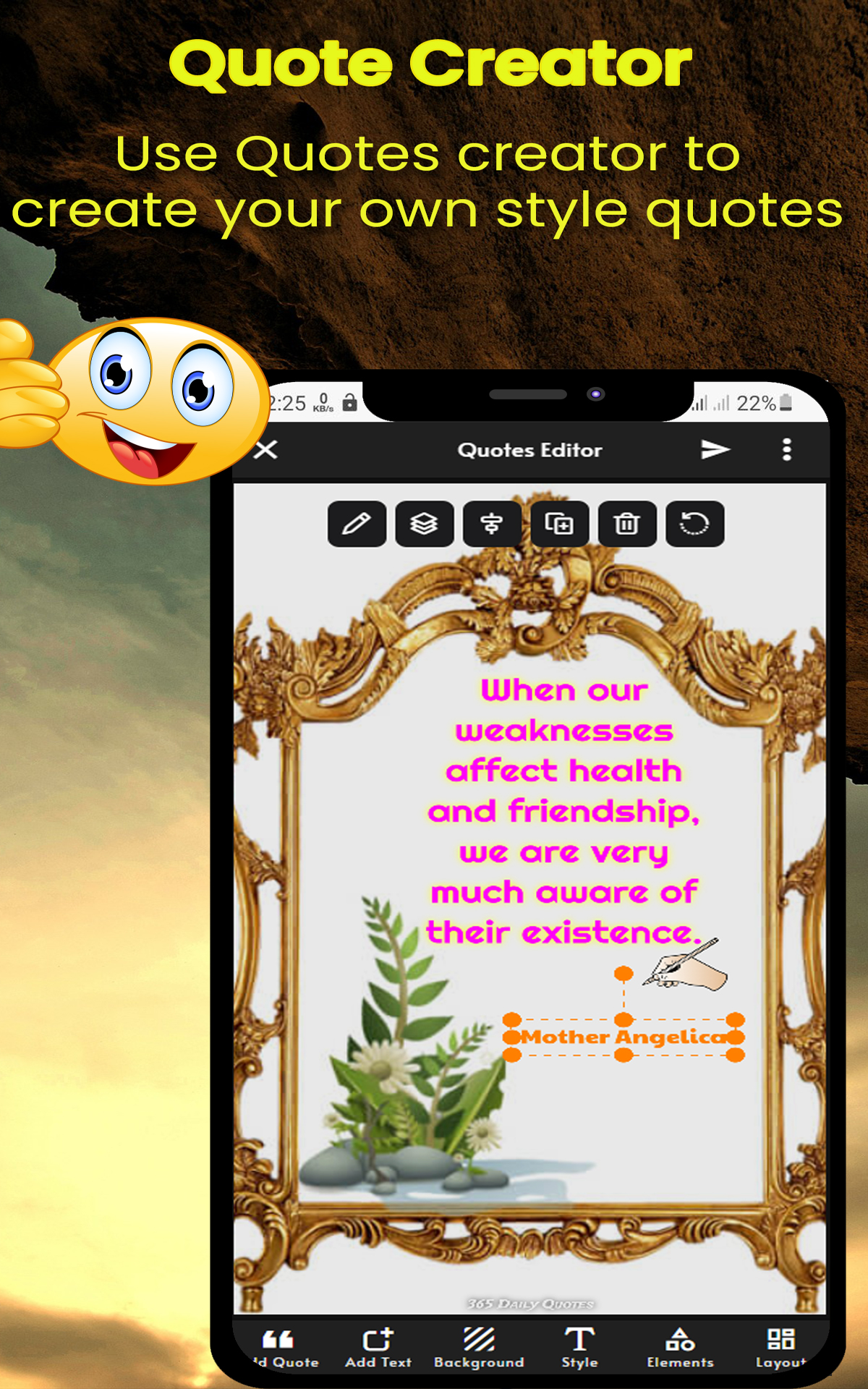 Motivational Quotes, Greeting Card & Quotes Creator:Amazon.com:Appstore ...