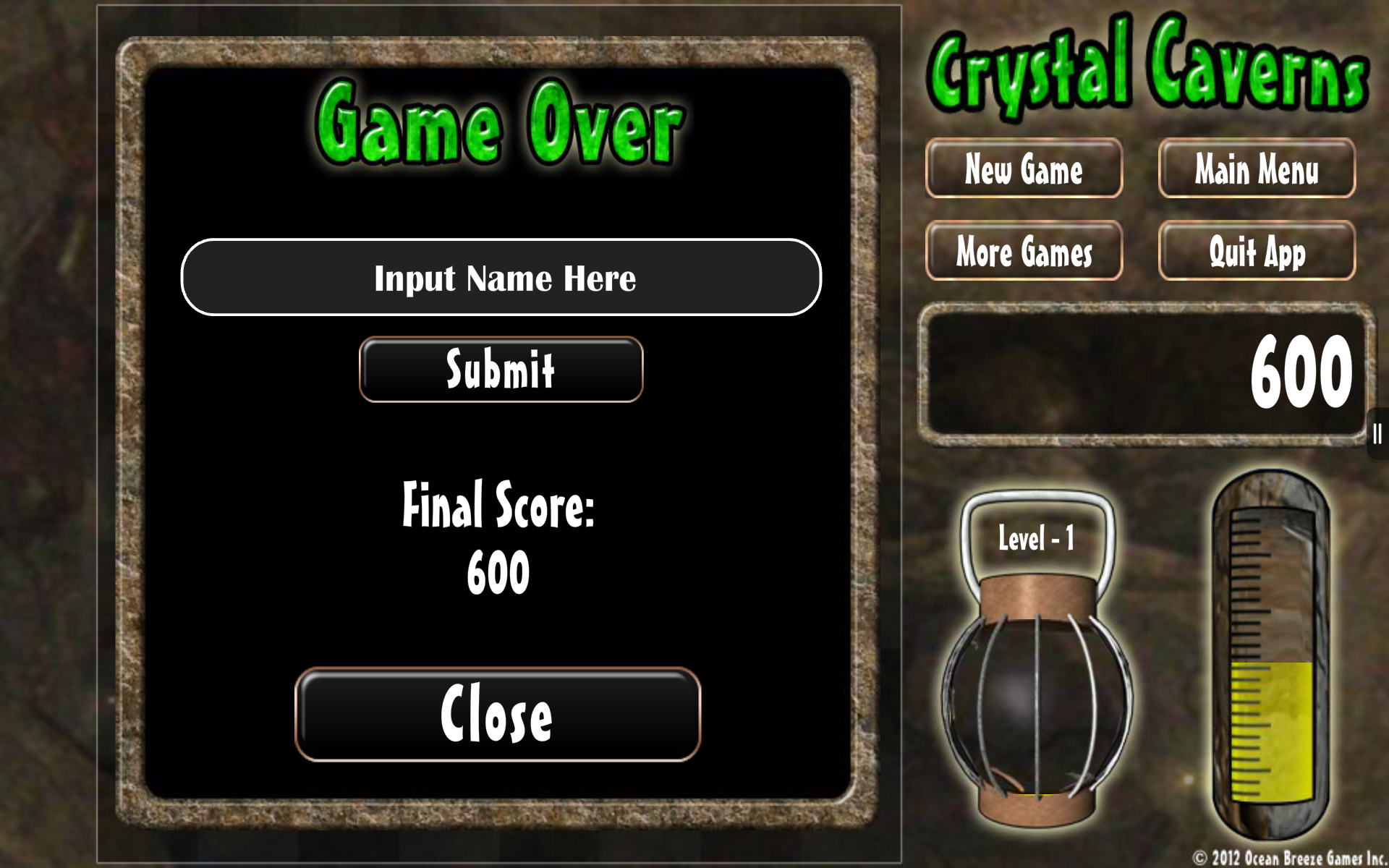 Crystal Caverns FREE! - App on Amazon Appstore
