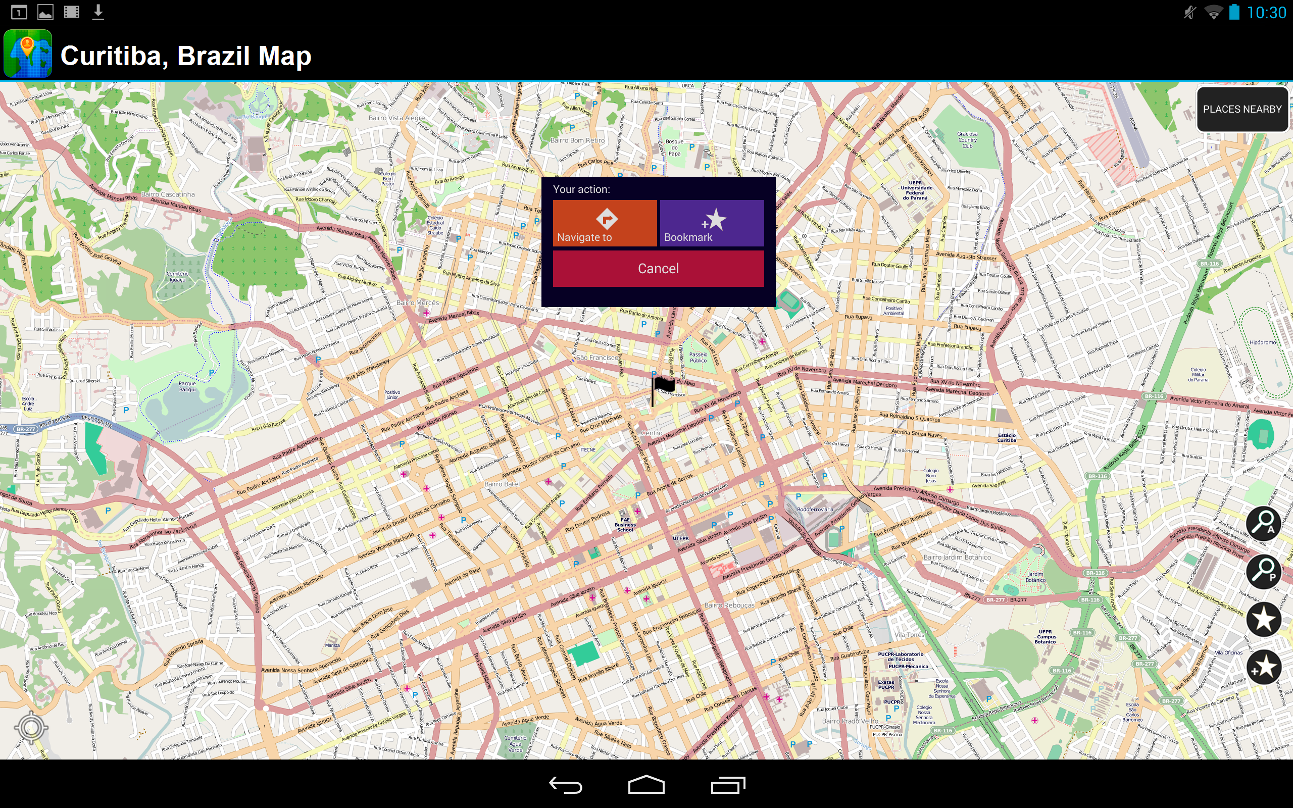 Curitiba, Brazil - Offline Map - App on Amazon Appstore