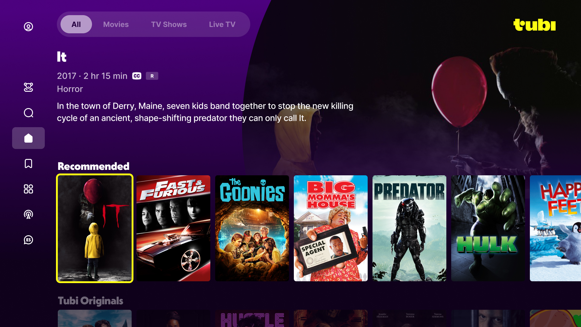 Tubi: Watch Free Movies & TV Shows - App on Amazon Appstore
