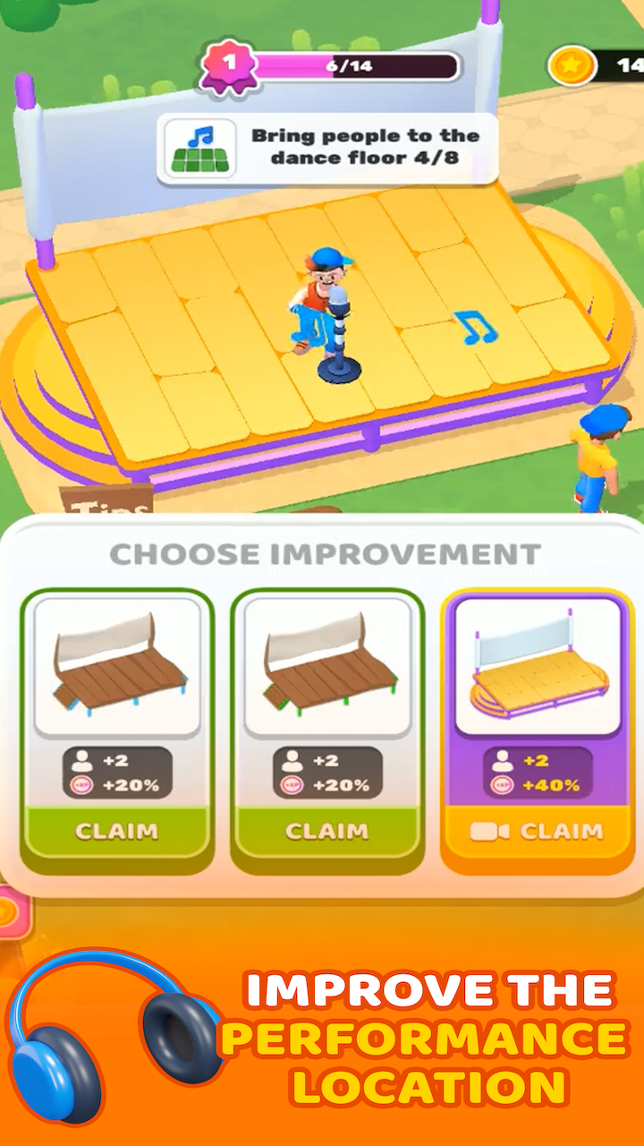 Street Band: Tycoon music. Musical games. Business simulator - App on ...