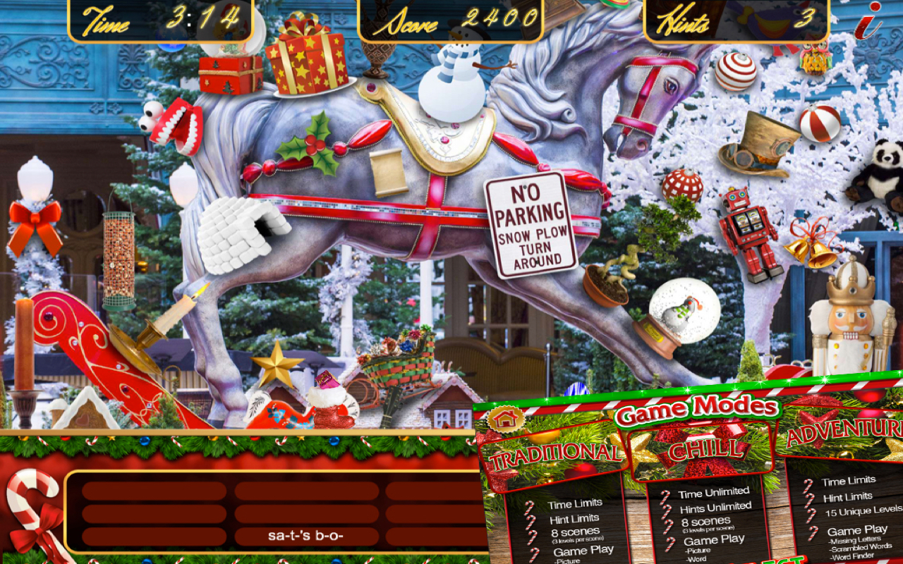 Hidden Objects - Christmas Holiday Magic Celebration & Object Time ...