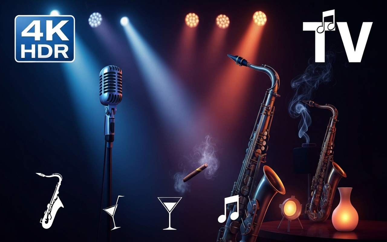 Jazz Night Lounge 4K – Smooth Sax Fire TV Screensaver - App on the ...