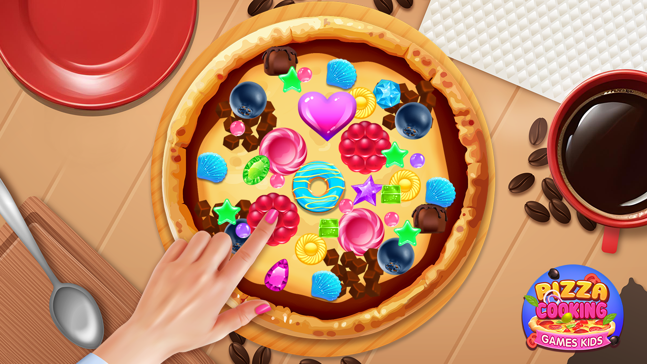 Pizza Maker: Cooking & Baking Games with Pizza Slices & Pepperoni Pizza ...