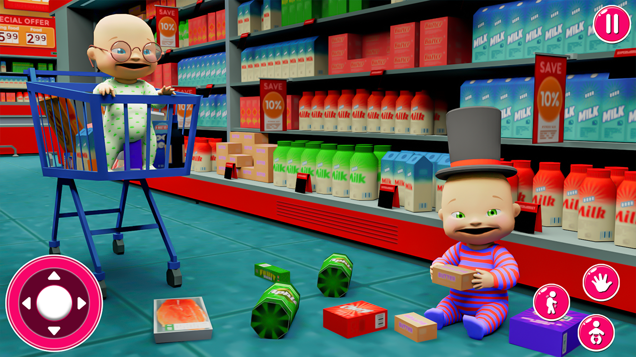 Naughty Baby & Daddy Simulator: Fun Family Adventure Games - App on ...
