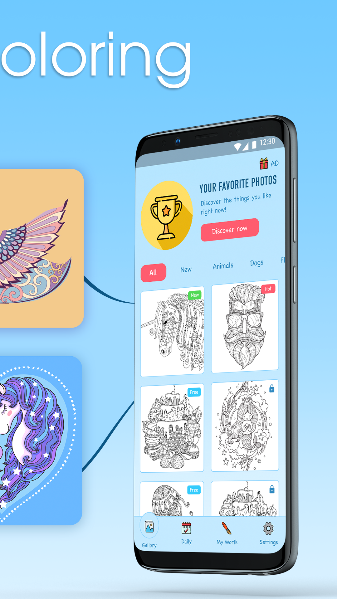 Malbuch für Erwachsene: Mandalas Malbuch - Mal-App - Malbuch für mich ...