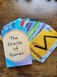 Amazon.com: The Oracle of Runes Cards - 25 Individual Original Painted ...