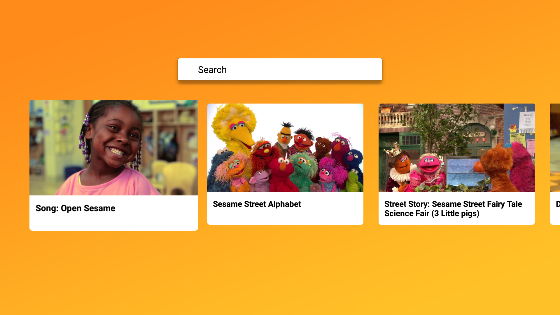 Sesame Street for Fire TV - App on Amazon Appstore