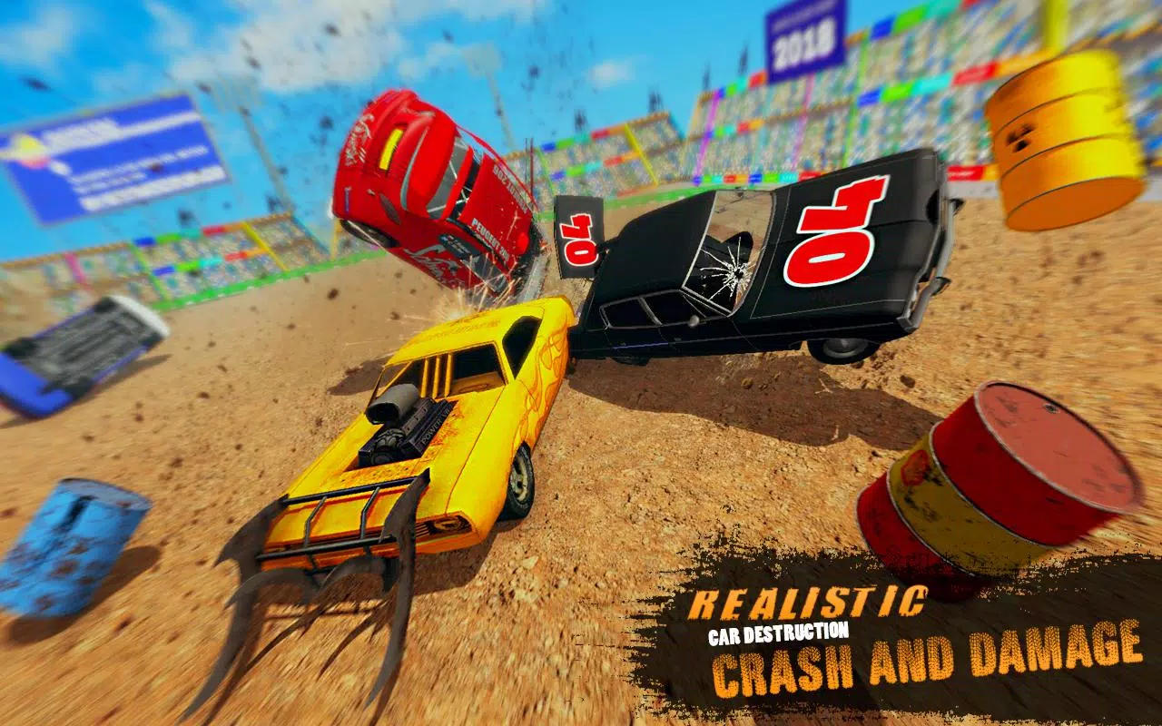 Demolition Derby Car Crash Racing Stunts: Real Stunt Racer Chaotic Car ...