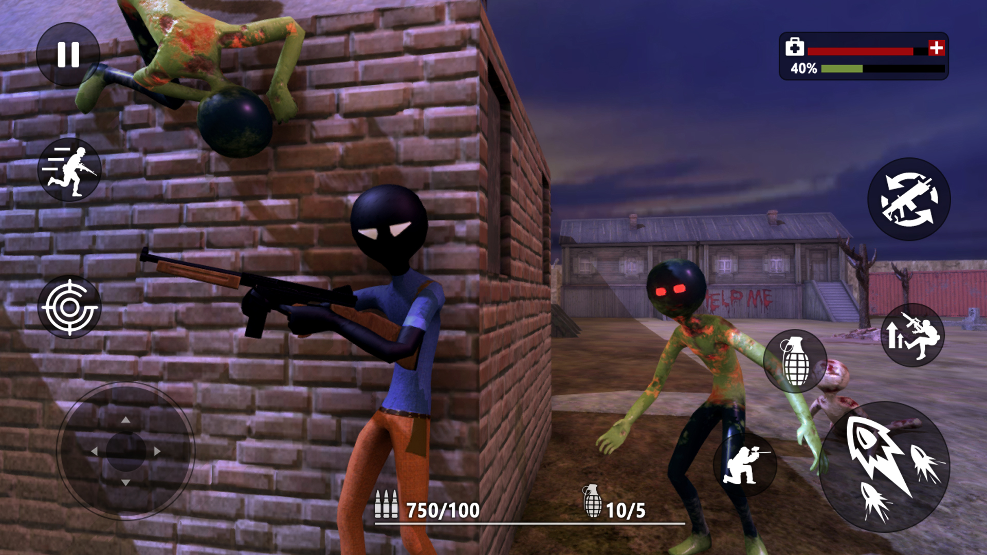 Stickman Zombie Hunter : FPS Shooter - App on Amazon Appstore