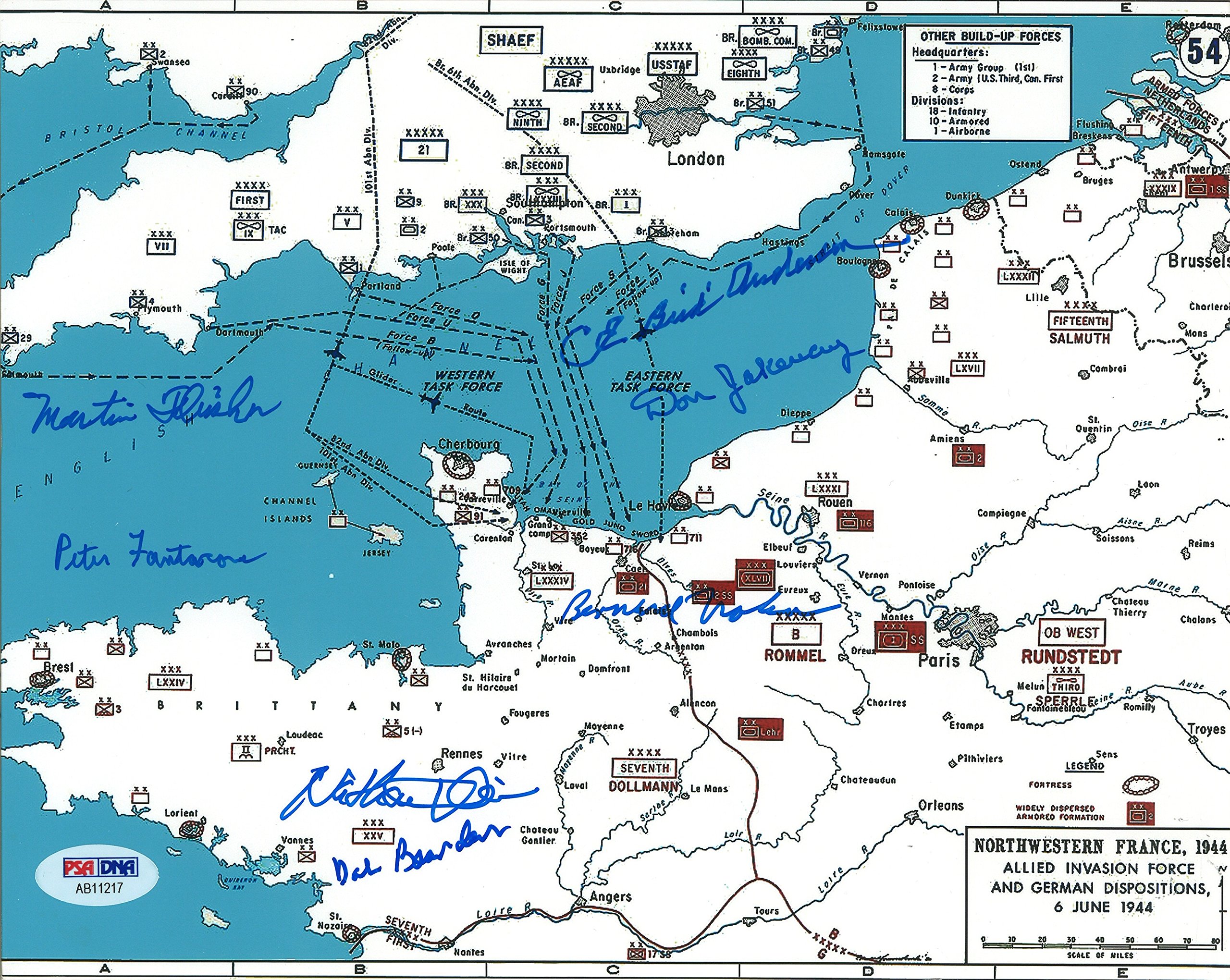 D Day Invasion Map
