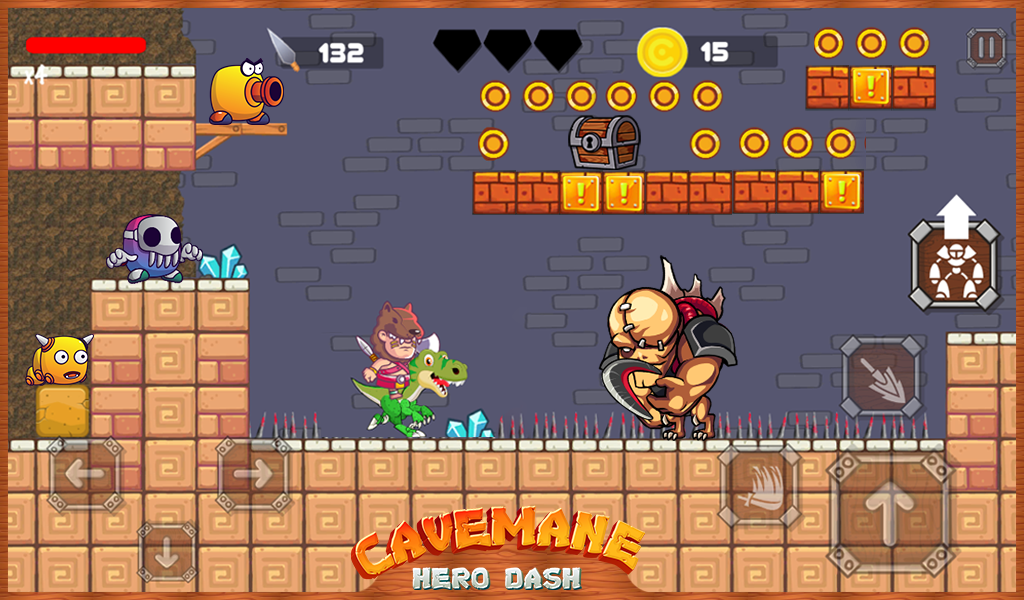 Caveman Hero Dash: Jurassic World Escape - App on Amazon Appstore