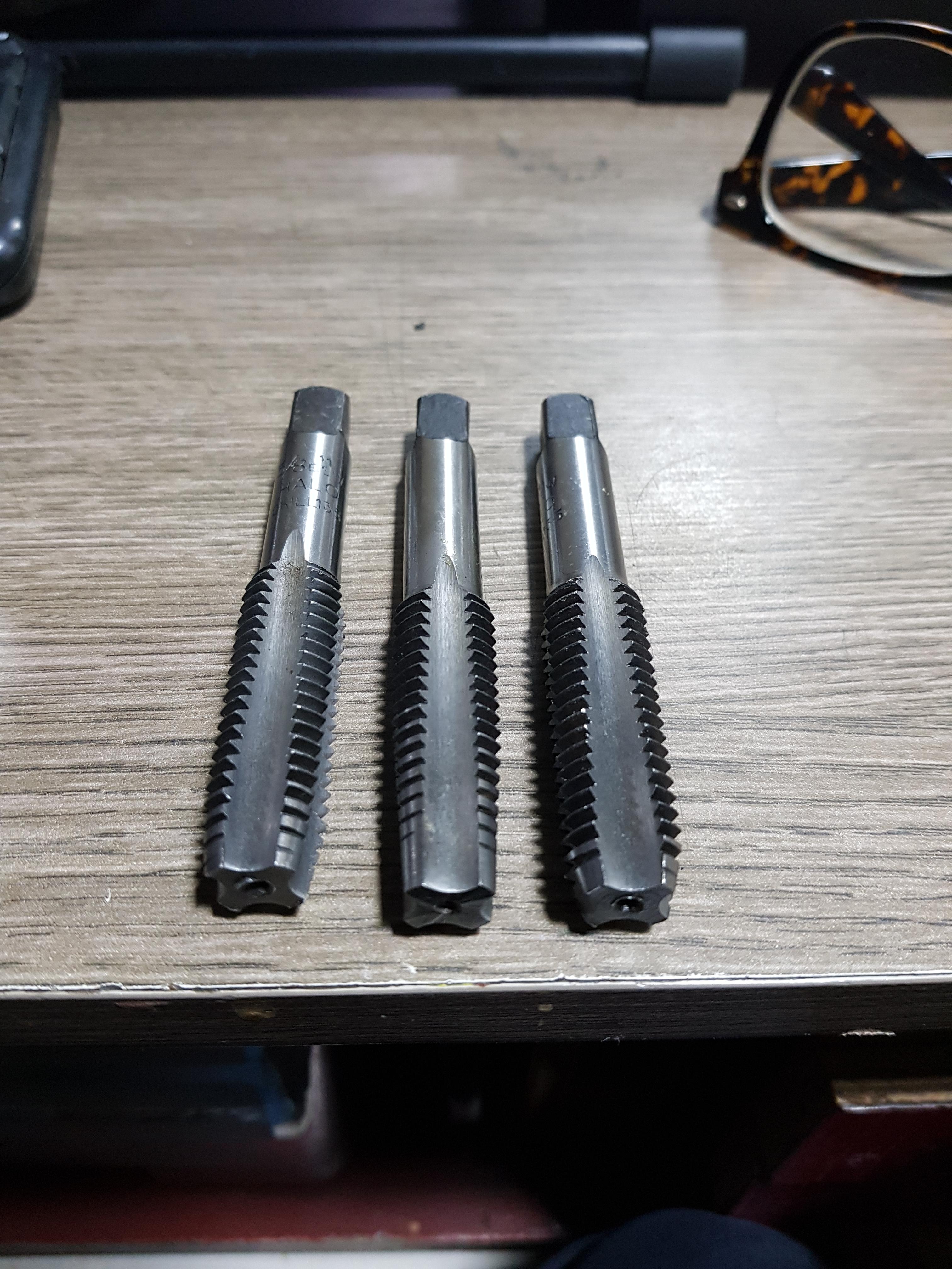 BSW Threading Hand Tap Set 5/8" (15.87 mm) - Carbon Steel : Amazon.in ...