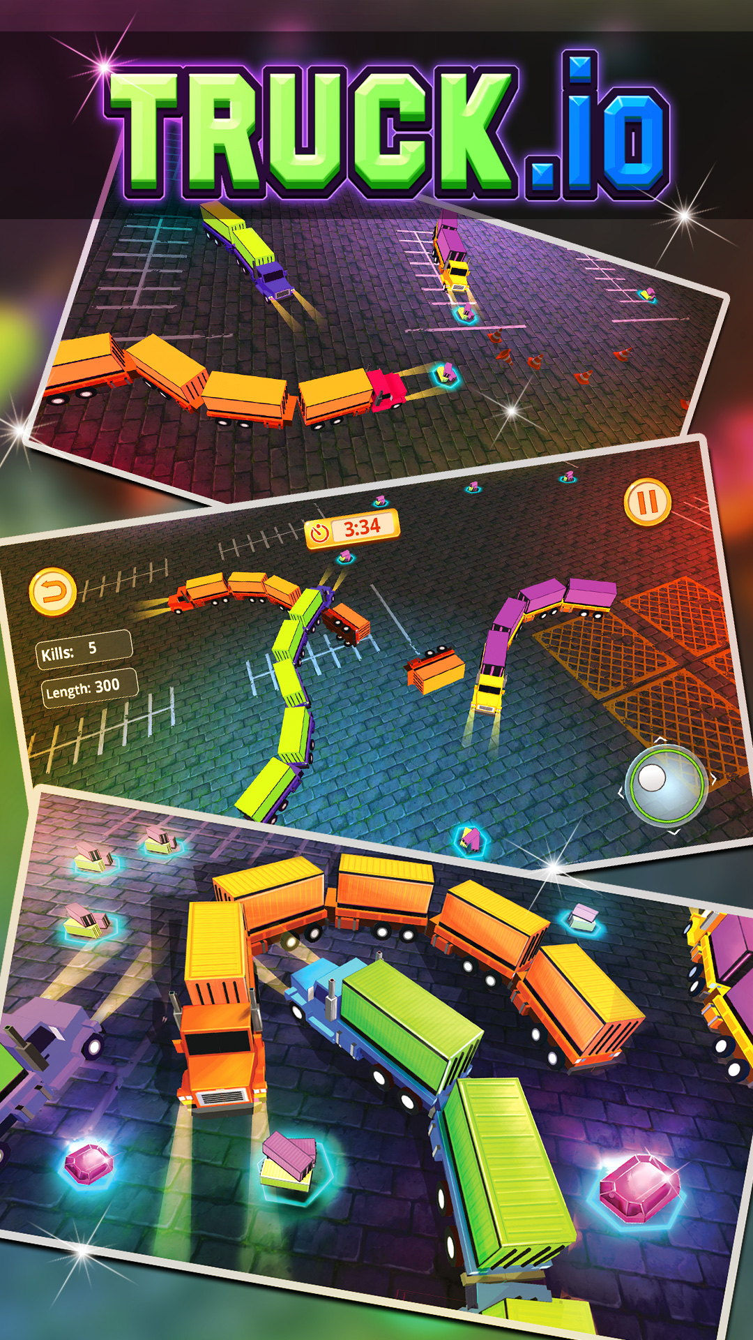 Truck Io Fun Games: Dodge & Dominate in 3D Trucks Snake Games - App on Amazon Appstore