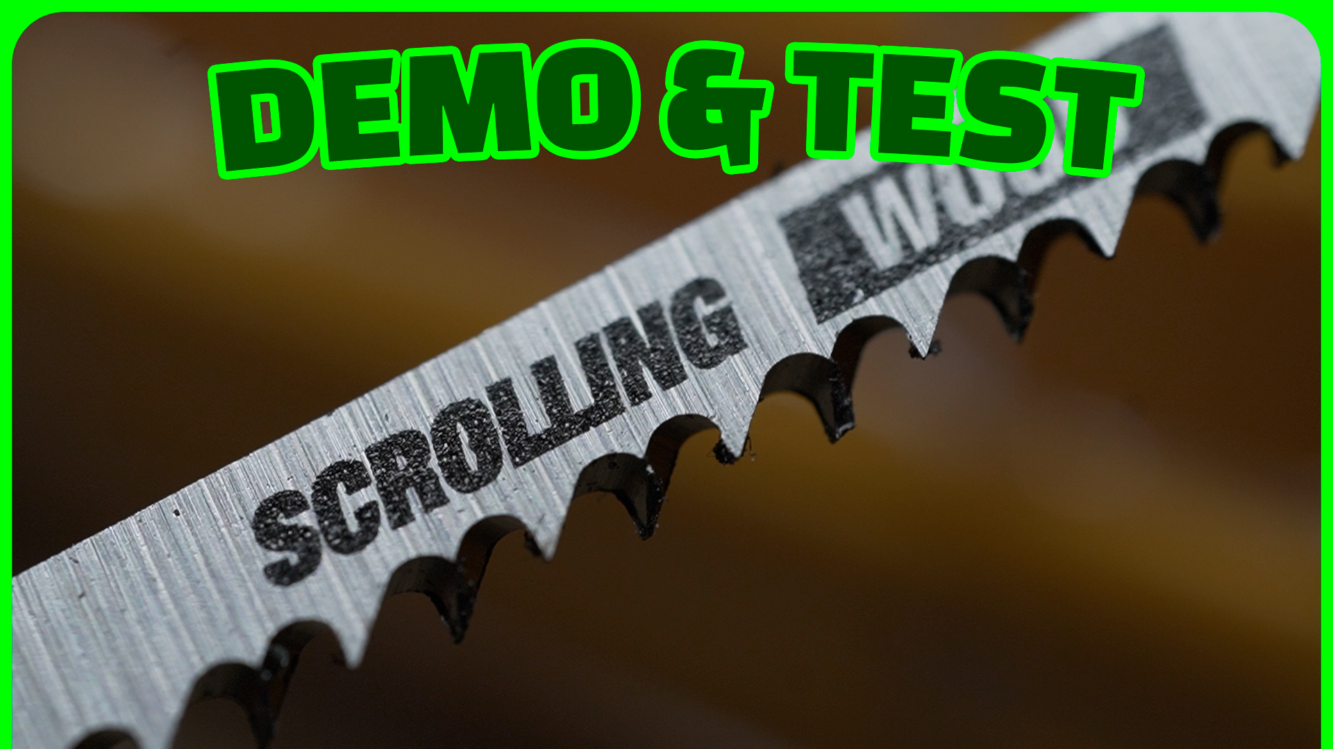 Watch DW3765H Scroll jig saw blade DEMO on Amazon Live