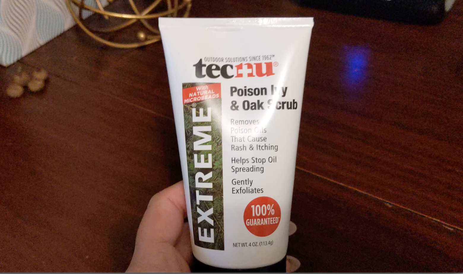 Watch How to Use Tecnu Extreme Scrub & What it Looks Like on Amazon Live