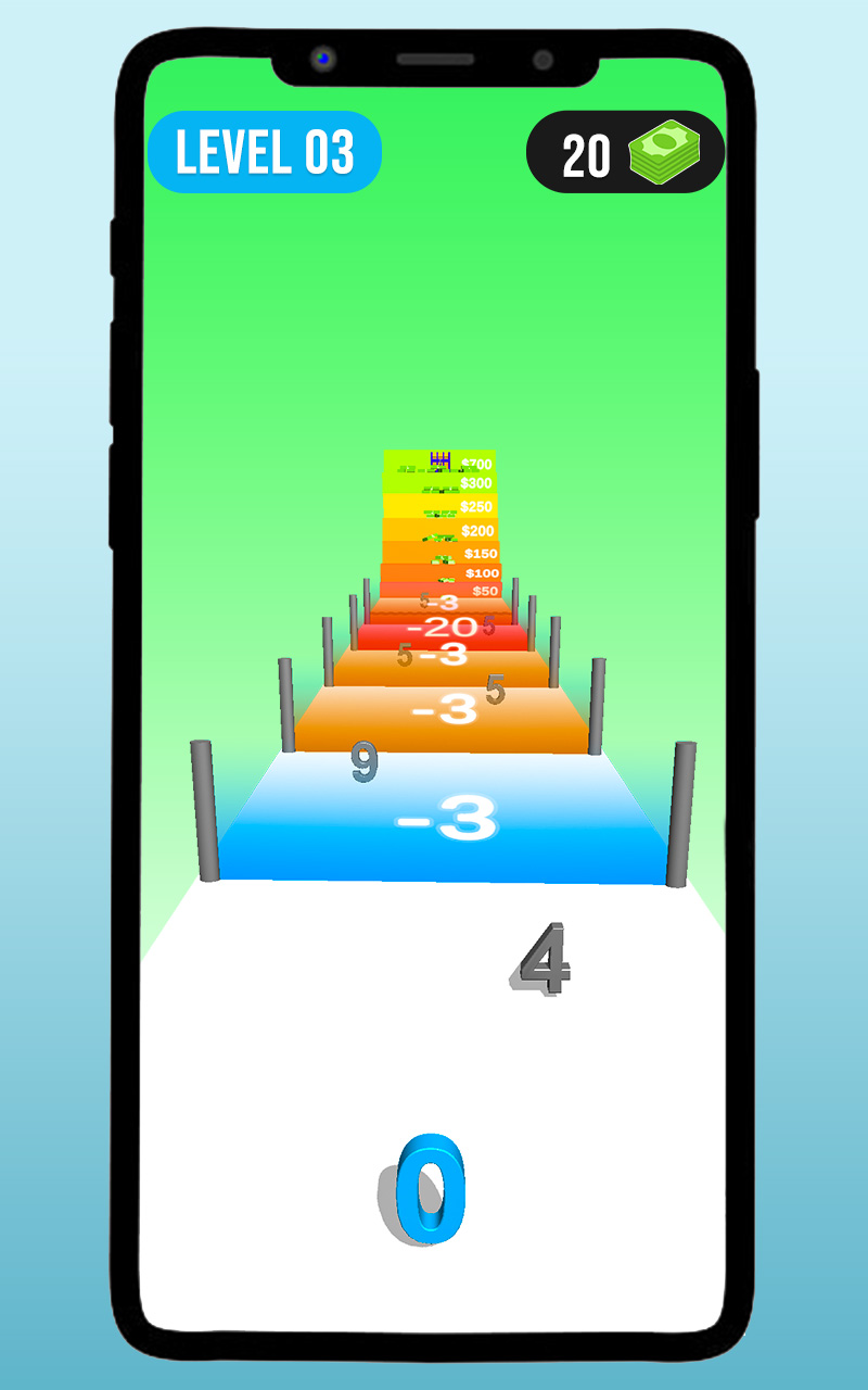 Join Merge Numbers! Largest Number Maker Rush 3D - Combine Digits to ...