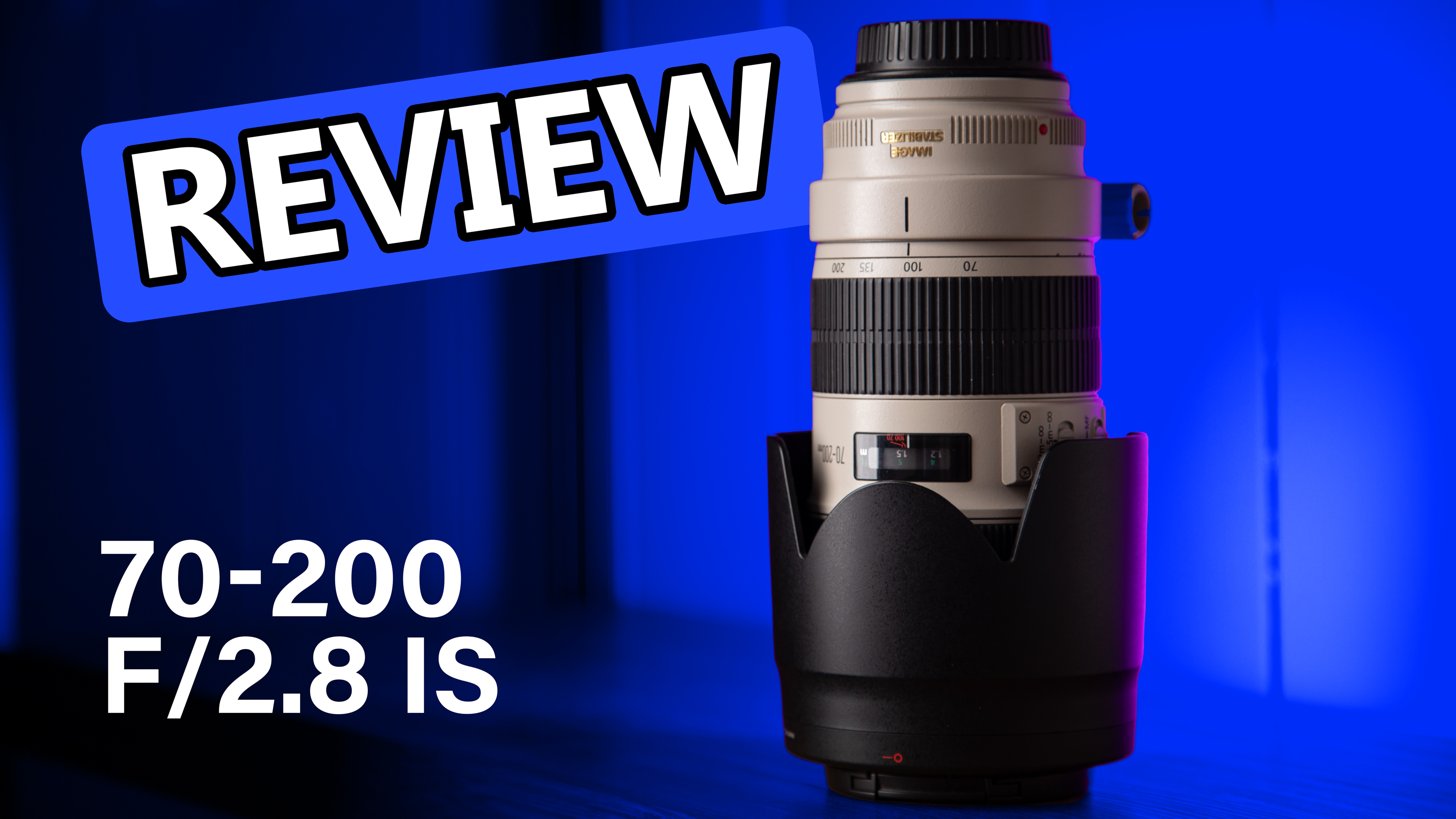 Watch Review! Long-Term Canon 70-200 F/2.8L IS on Amazon Live