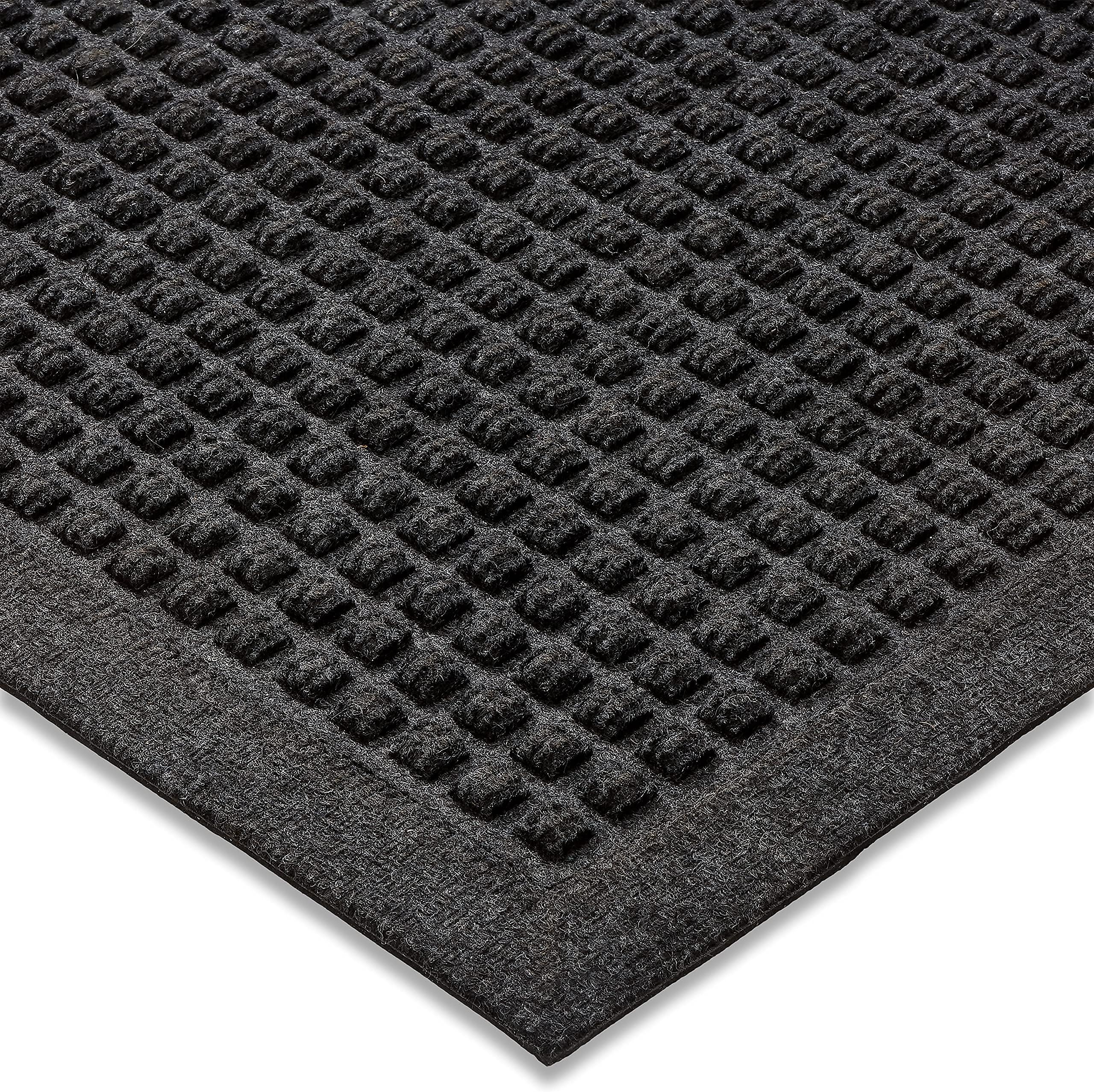 Amazon.com: Ecomills Rubber Doormat, Large, 36" x 48", Charcoal, Large ...