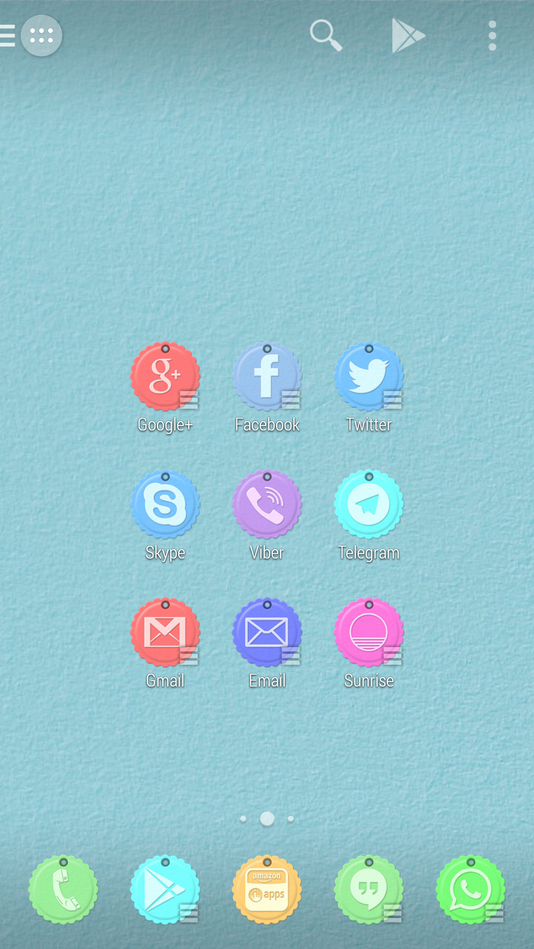 Paper Tag Icon Pack Theme - App on Amazon Appstore