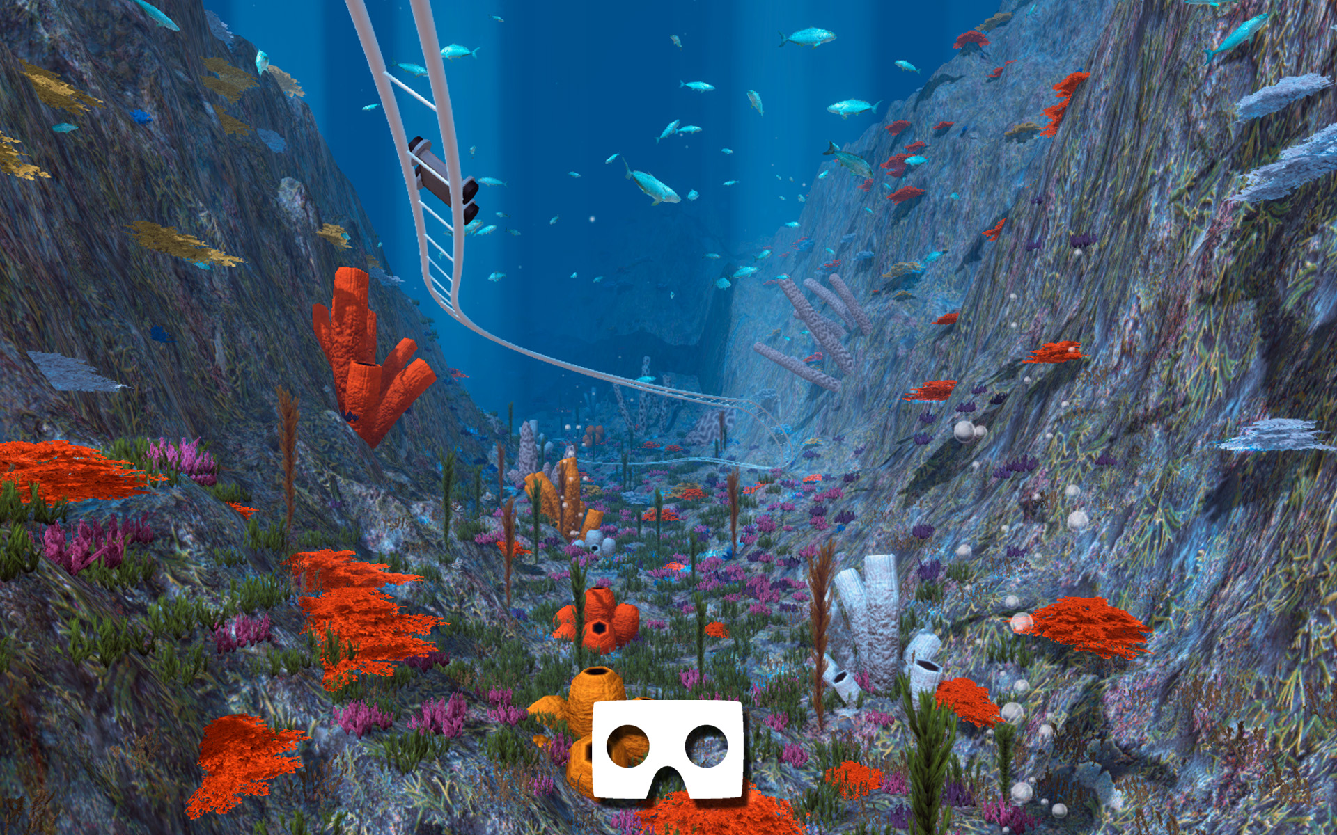 VR Deep Ocean Roller Coaster (Google Cardboard) - App on Amazon Appstore