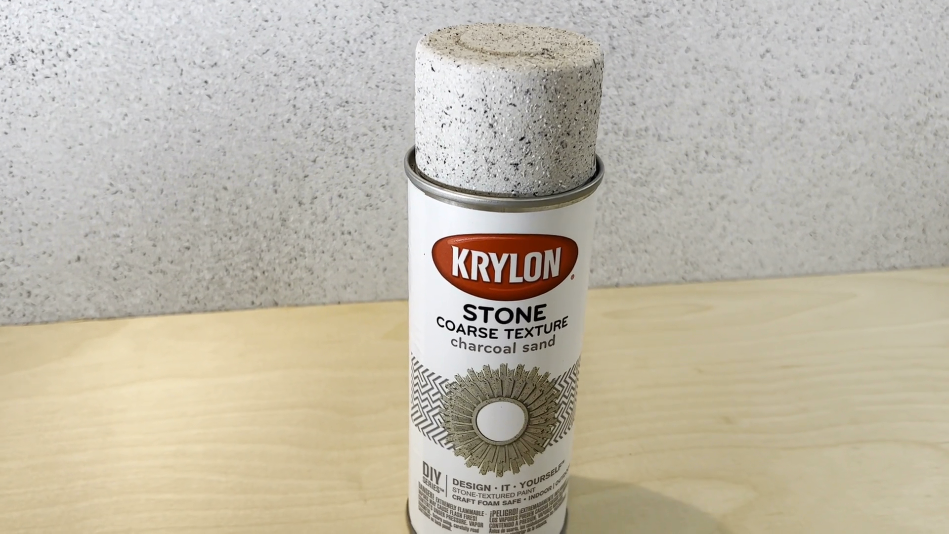 Watch Krylon Coarse Stone Textured Finish Spray Paint Looks Great on ...