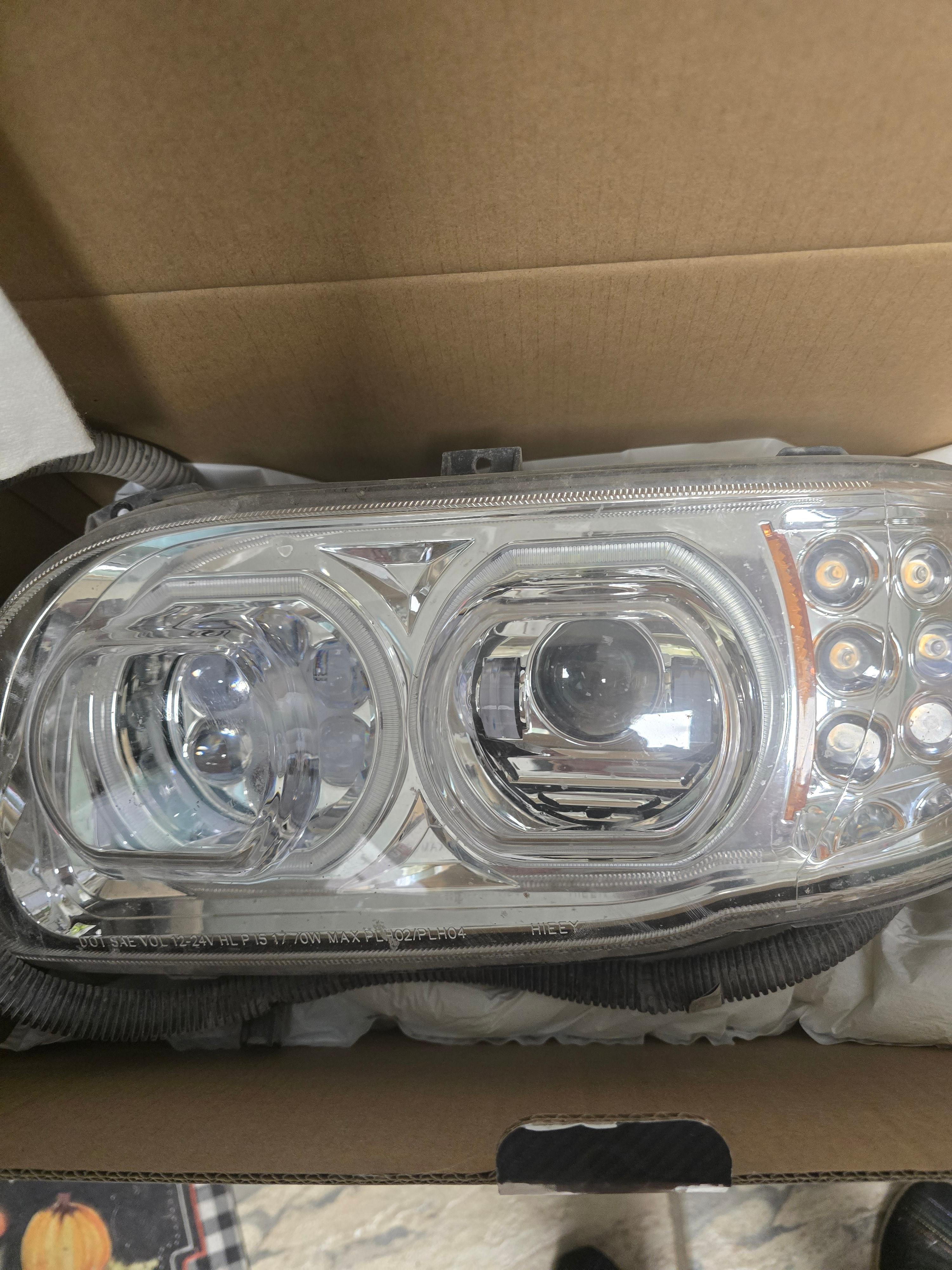 Watch Peterbilt LED Headlights W/ Halo Position Rings on Amazon Live