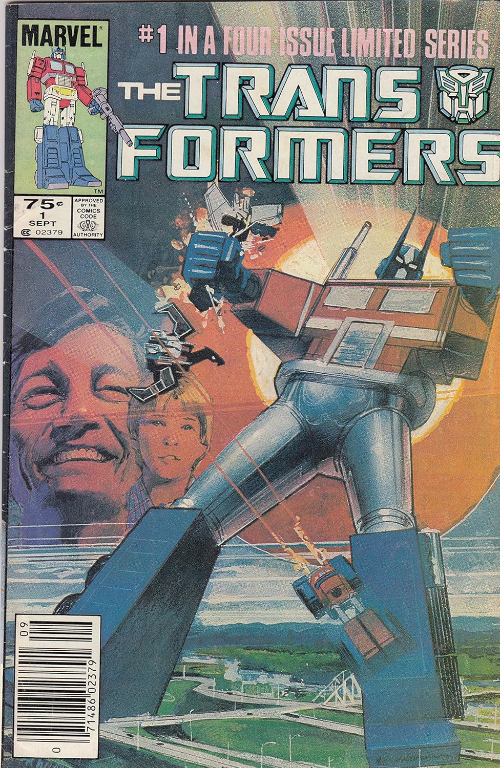 The Transformers, Vol 1 #1 (Comic Book) #1 IN A FOUR-ISSUE LIMITED ...