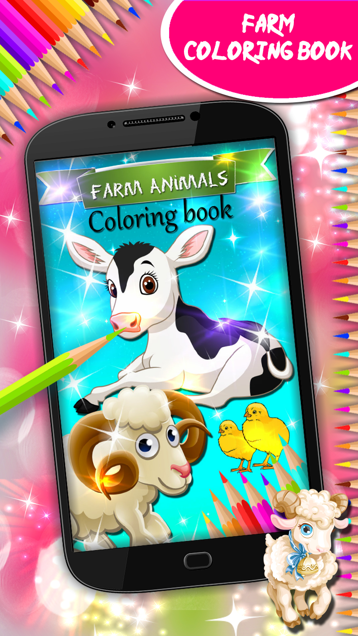 Farm Animals Coloring Book - App on Amazon Appstore