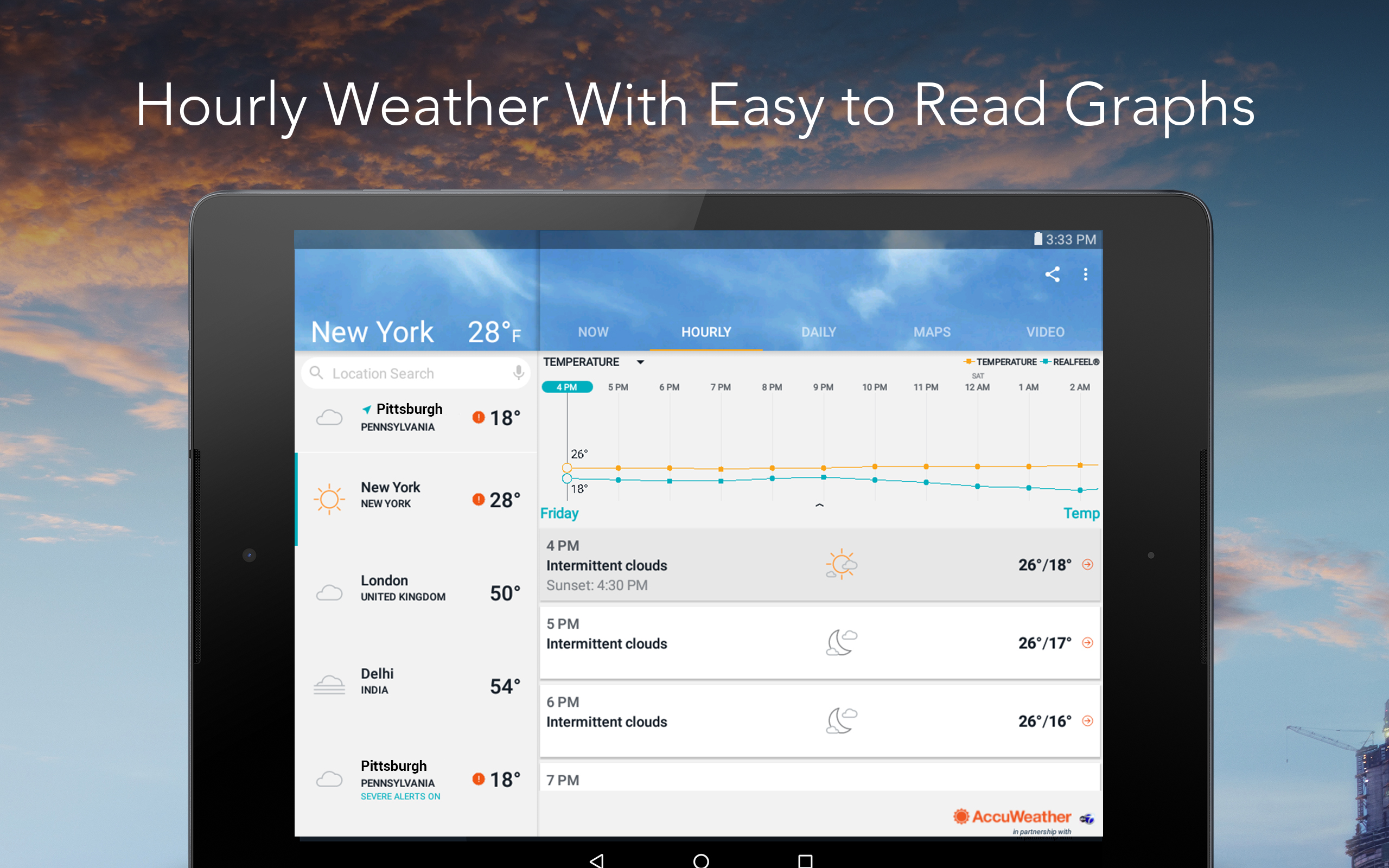 AccuWeather Platinum with Superior Accuracy™ - App on Amazon Appstore