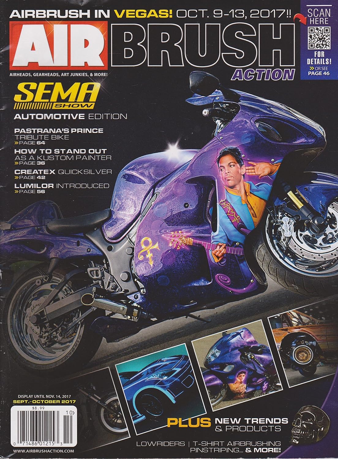 Airbrush Action Magazine September/October 2017: Amazon.com: Books