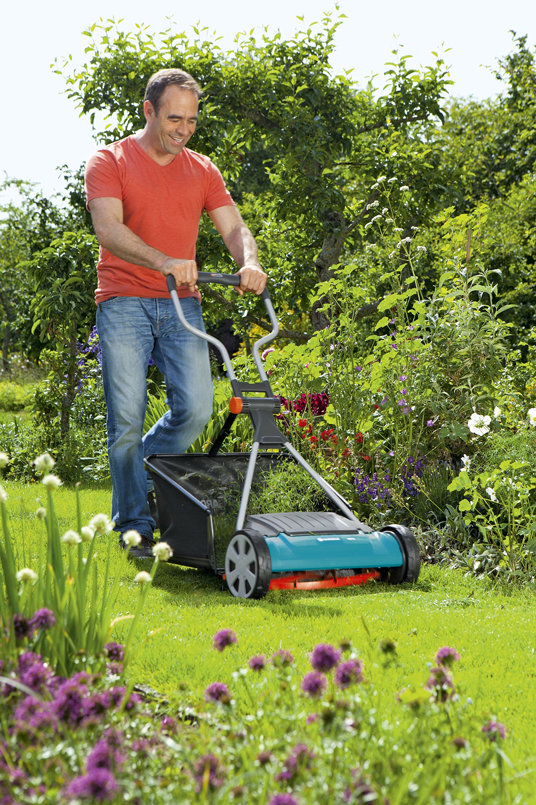 GARDENA Comfort Reel Mower 400 C Hand Lawn Mower With 40 Cm Working gardena-comfort-reel-mower-400-c-hand-lawn-mower-with-40-cm-working