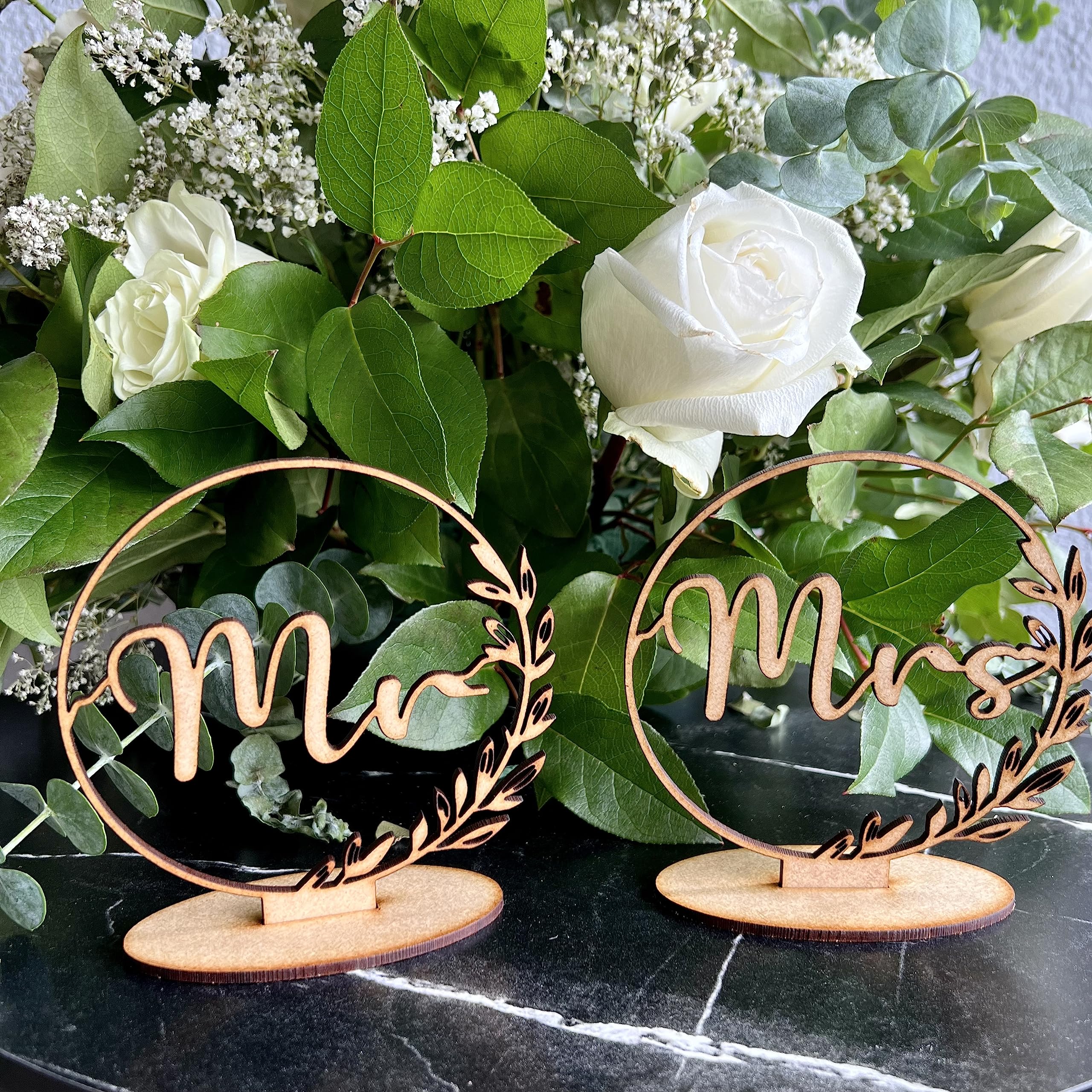 Bride And Groom Signs For Tables 4 Wedding Place Cards Mother Of Bride
