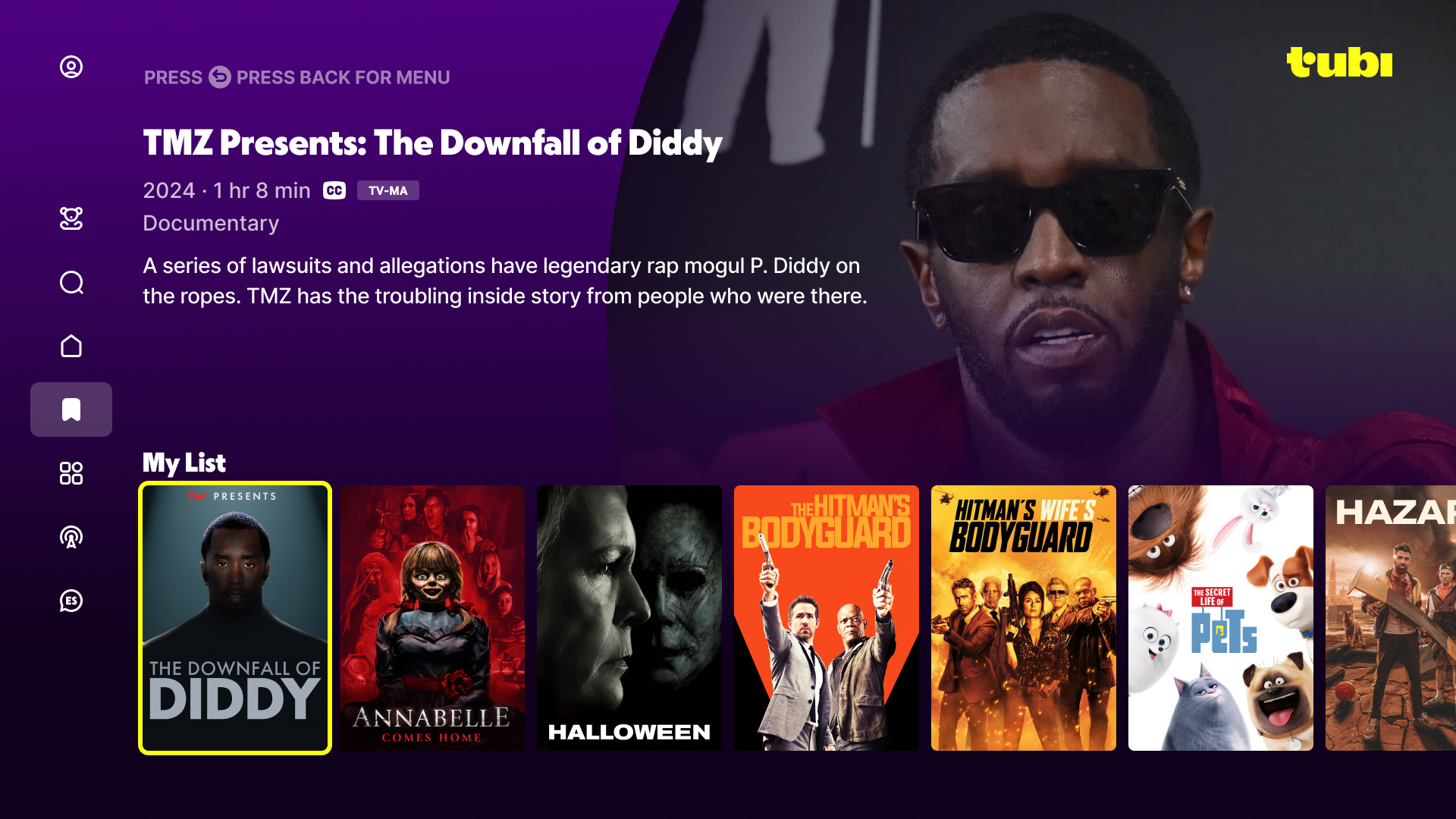 Tubi: Watch Free Movies & TV Shows - App on Amazon Appstore