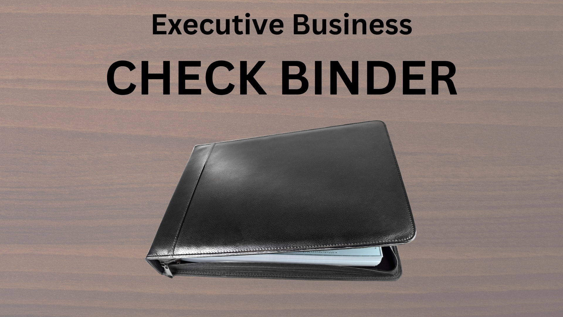 Business Check Stub Holder