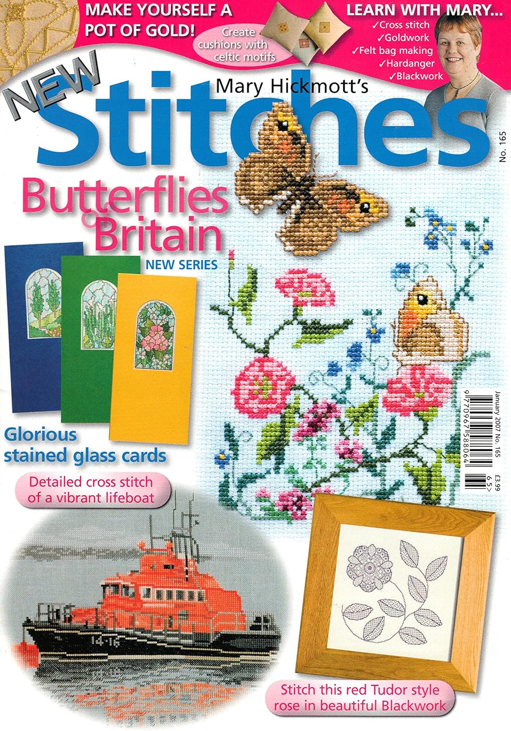 Mary Hickmott's New Stitches - #165 - Cross Stitch Magazine from ...