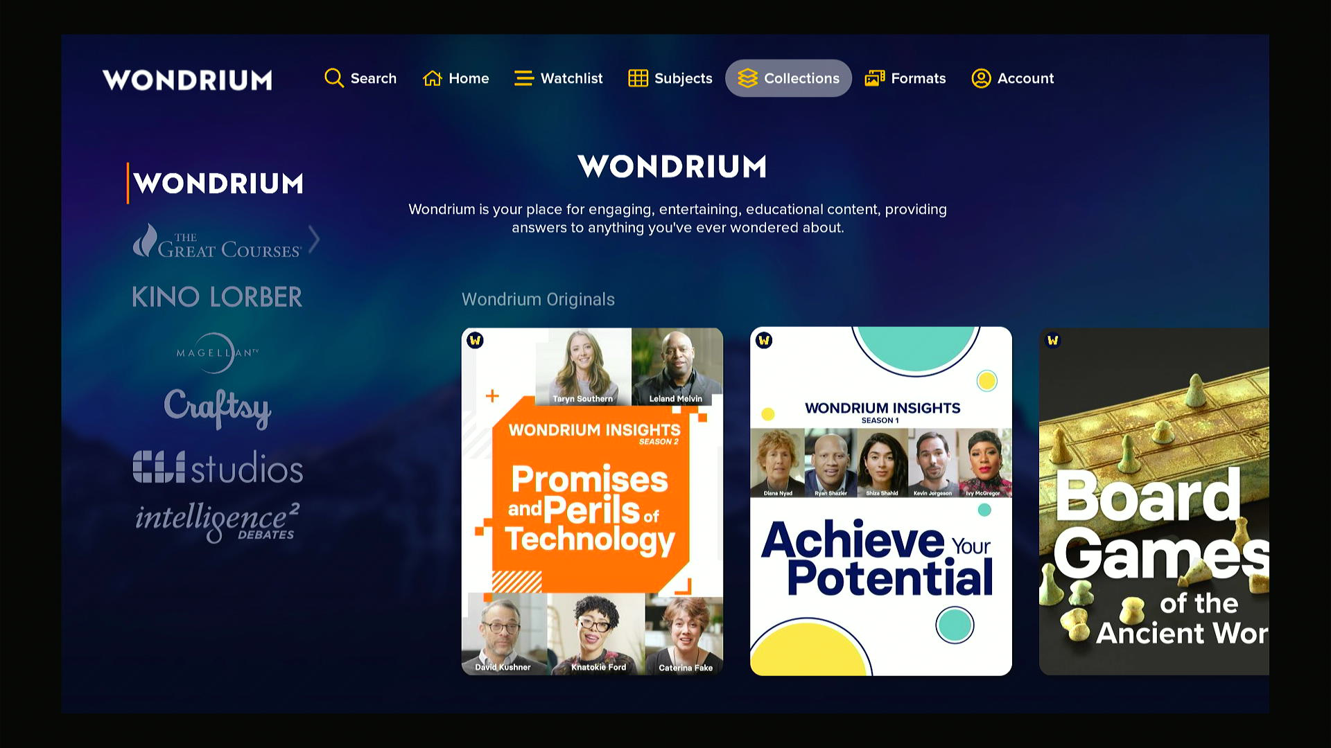 Wondrium:Amazon.com:Appstore for Android