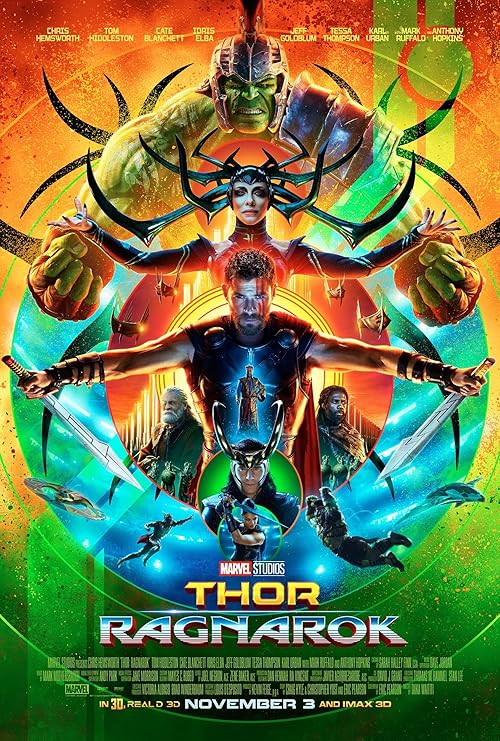 Marvel MCU Thor ragnarok Poster Print Wall Art A4 size : Amazon.co.uk ...