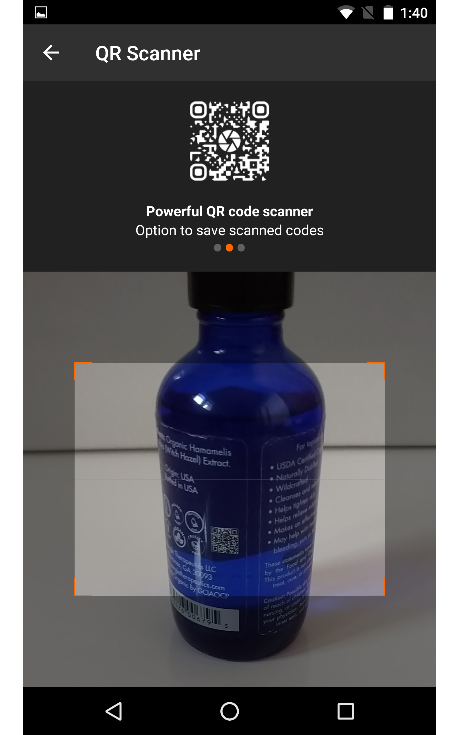 QR Lens - Powerful QR & Barcode Scanner - App on Amazon Appstore