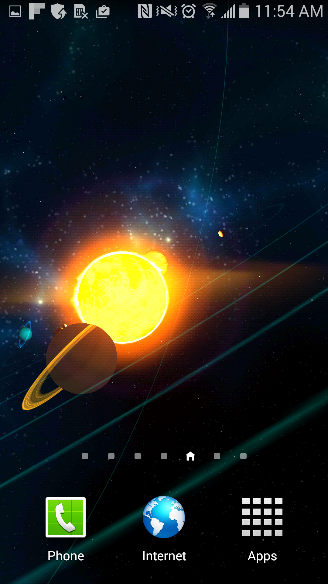 3D Solar System Parallax Live Wallpaper - App on Amazon Appstore