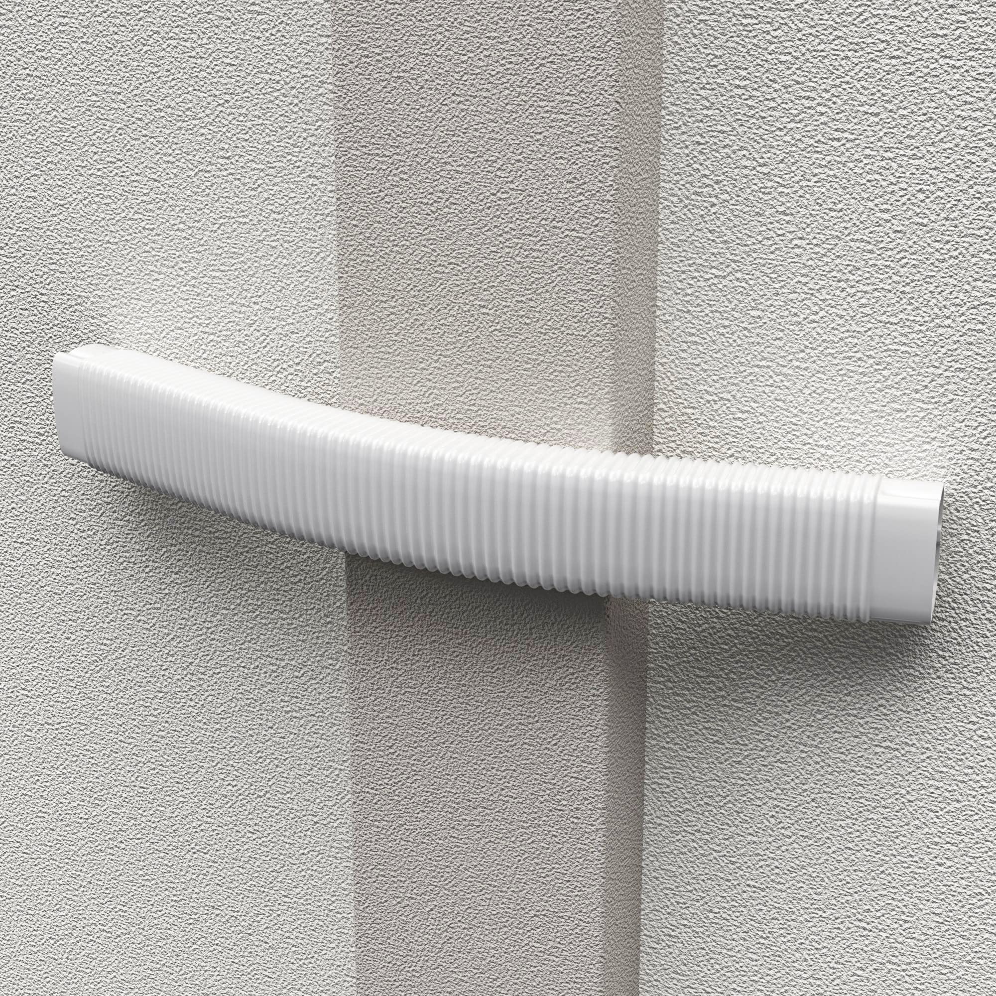 Amazon.com: Plusluck 3" Flexible Duct Line Cover Set Parts PVC ...