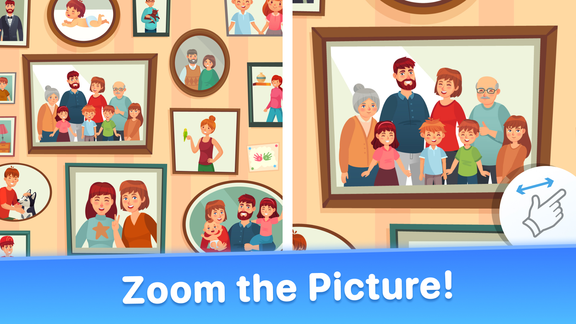 Define - find the difference games 2023 for adults. Bright collection ...