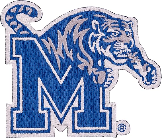 Amazon.com: Desert Cactus University of Memphis Patch – Embroidered ...